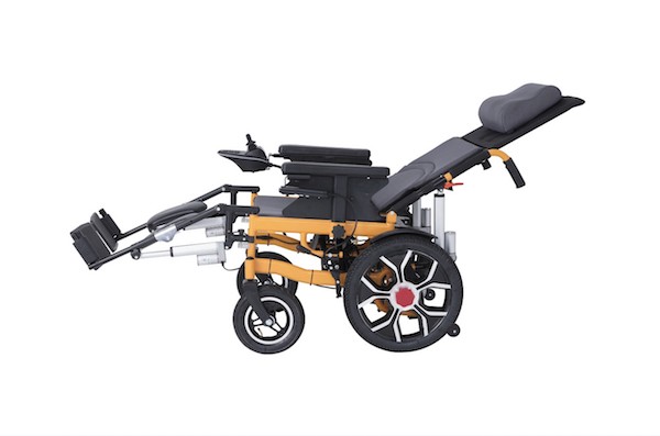 Automatic lie down electric wheelchair